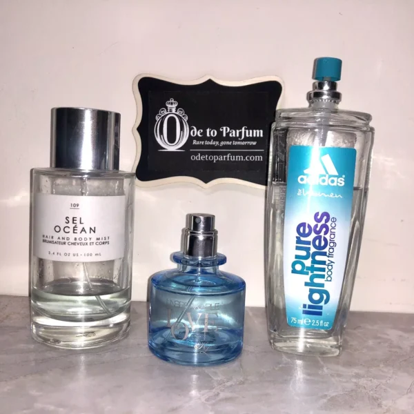 Tru Fragrance Sel Ocean, Adidas, Unbreakable Love Lot - Ode to Parfum